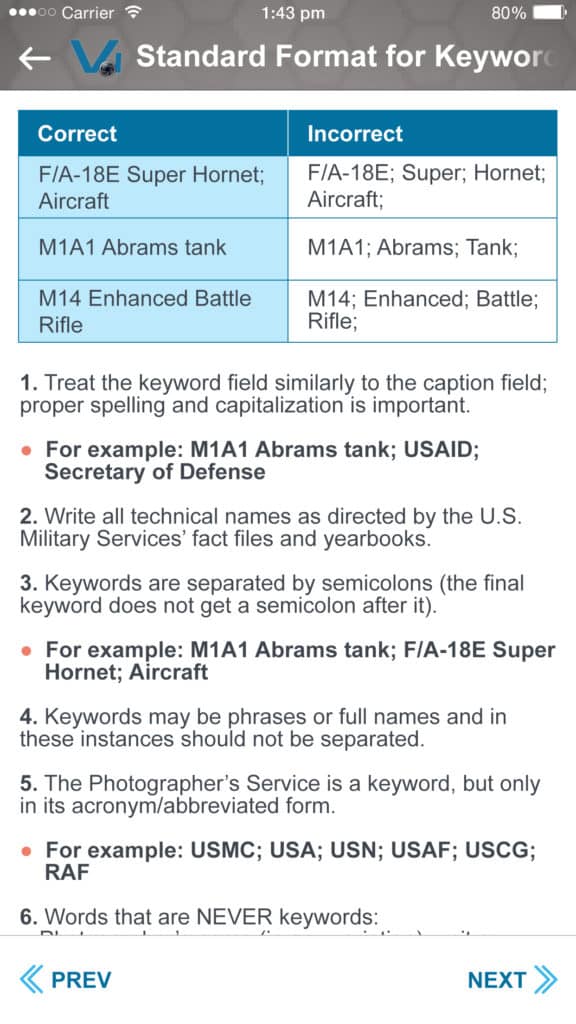 DoD StyleGuide App | Simpalm